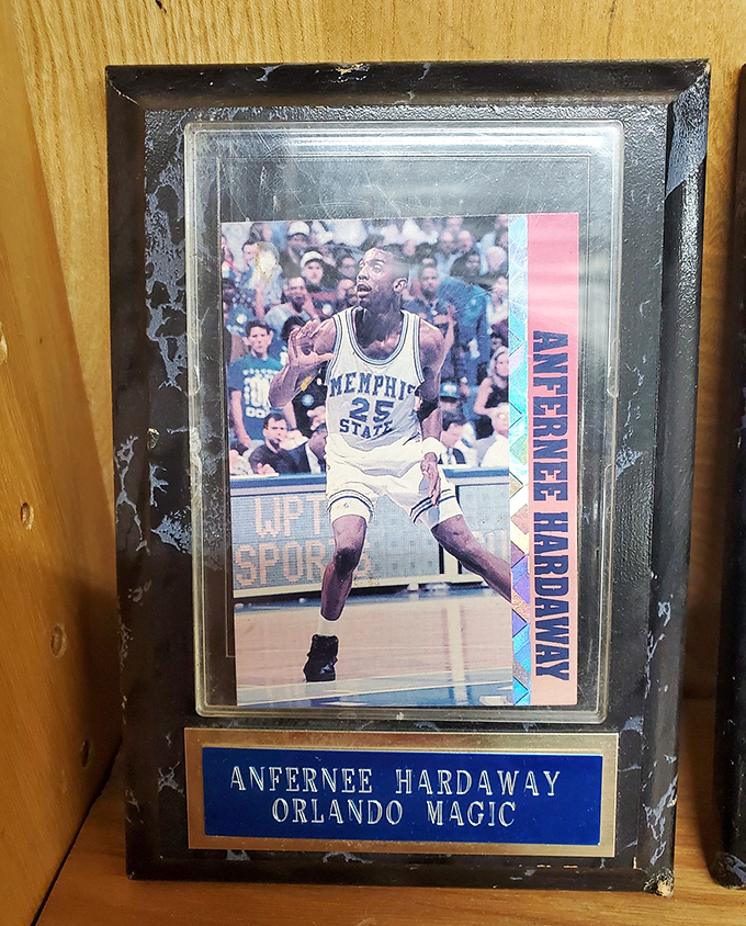 Basketball memorabilia that takes you back to the '90s faster than a Hardaway crossover. Nostalgia priced to move.
