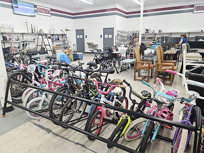 Bicycle heaven awaits riders of all sizes &ndash; from training wheels to ten-speeds, your next two-wheeled adventure is priced to roll out the door.