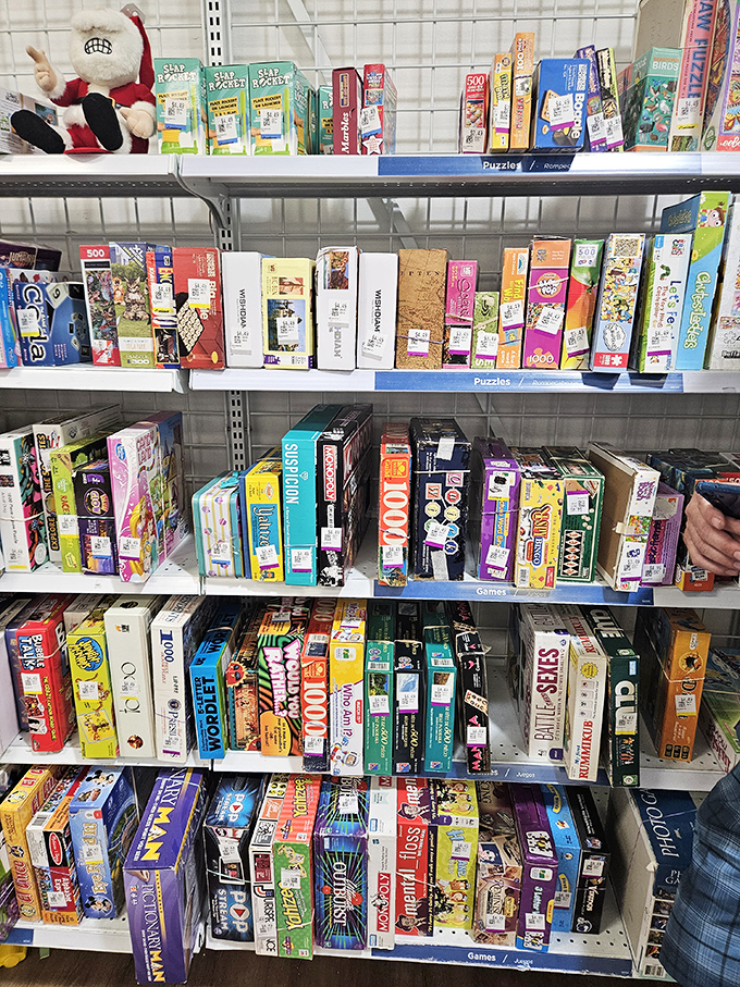 Board game bonanza! Where else can you find Monopoly, Scrabble, and that obscure 90s trivia game your family argues about?