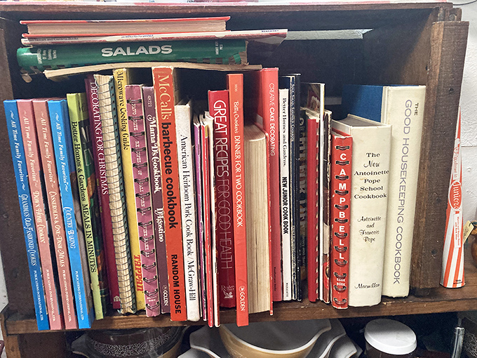 Cookbooks with splattered pages and handwritten notes&mdash;each one a time capsule of American eating habits and that casserole everyone pretended to love.