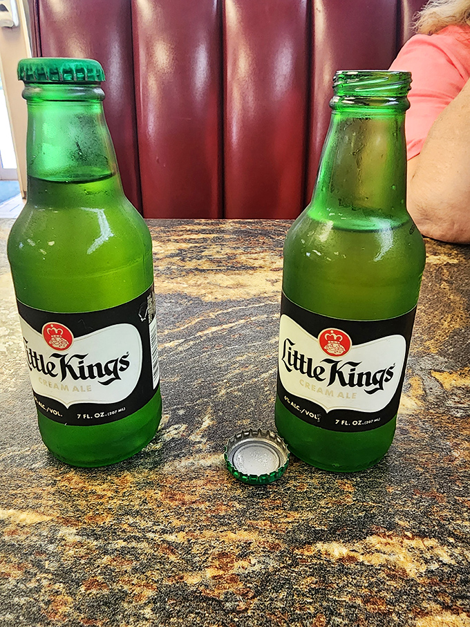 Little Kings cream ale&mdash;the perfect companion for loose meat sandwiches since before craft beer was even a twinkle in a hipster's eye.