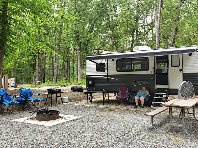 RV camping brings all the comforts of home to the wilderness. Just add marshmallows, ghost stories, and starry skies.