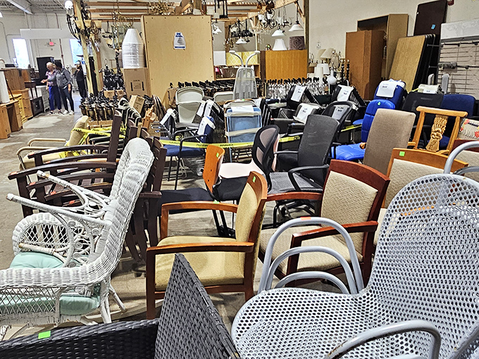 Musical chairs takes on new meaning when every seat could be the one gracing your dining room.