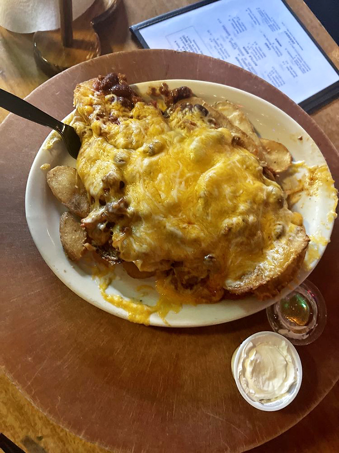 Behold the chili cheese fries&mdash;where comfort food gets a vacation upgrade that your diet plan definitely didn't approve.