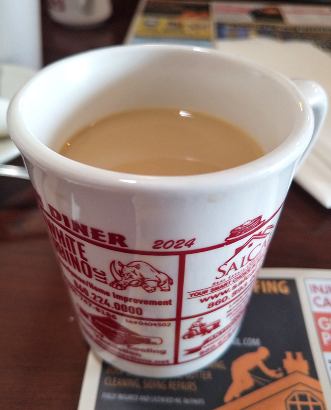 The humble diner coffee mug &ndash; steadfast companion to countless conversations, early mornings, and life-changing decisions made over bottomless refills.
