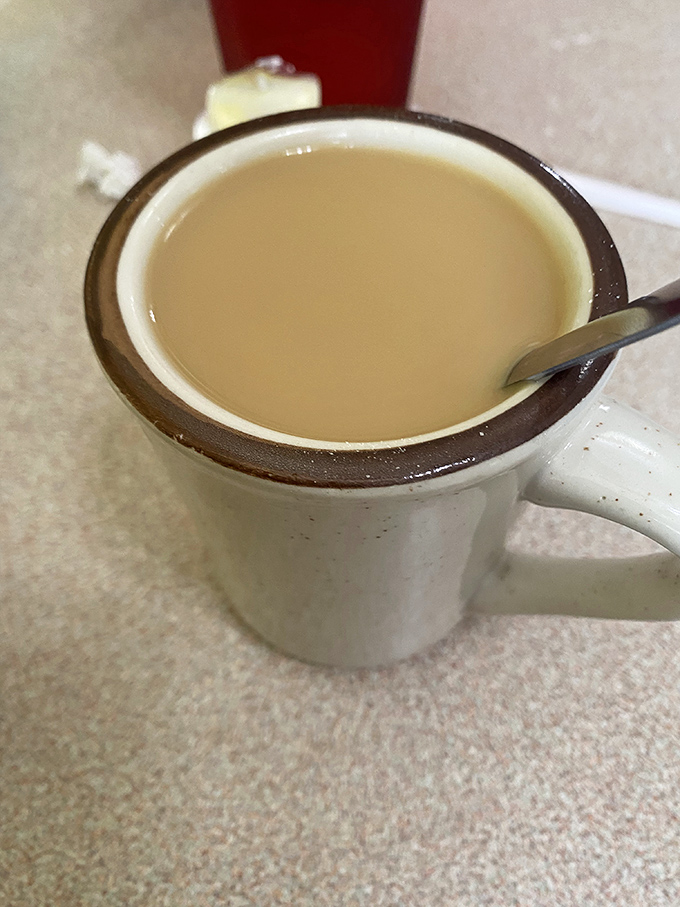 The humble diner coffee&mdash;reliable as a Midwest handshake, served in a mug that's seen more stories than a small-town barber shop.