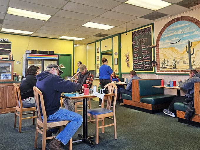 The dining room buzzes with locals&mdash;always the surest sign you've found the real deal in a town where everyone knows where the good food hides.