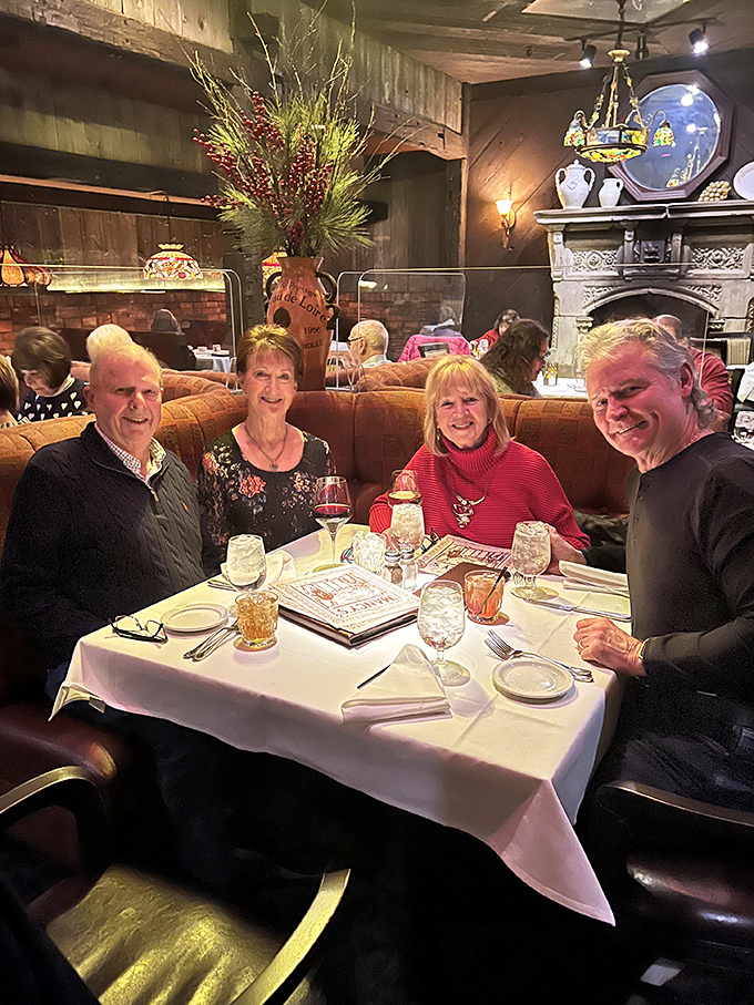 Four friends, one table, countless memories &ndash; this is what steakhouse happiness looks like on a Tuesday night.