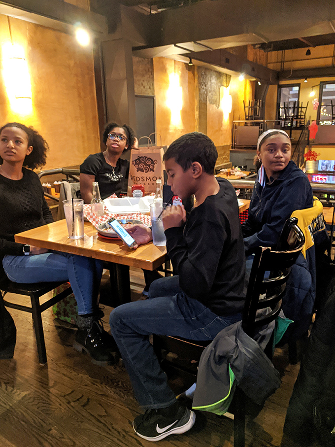 Family dinners at Redsmoke prove BBQ brings people together better than any social media platform ever could &ndash; just leave your diet at the door.