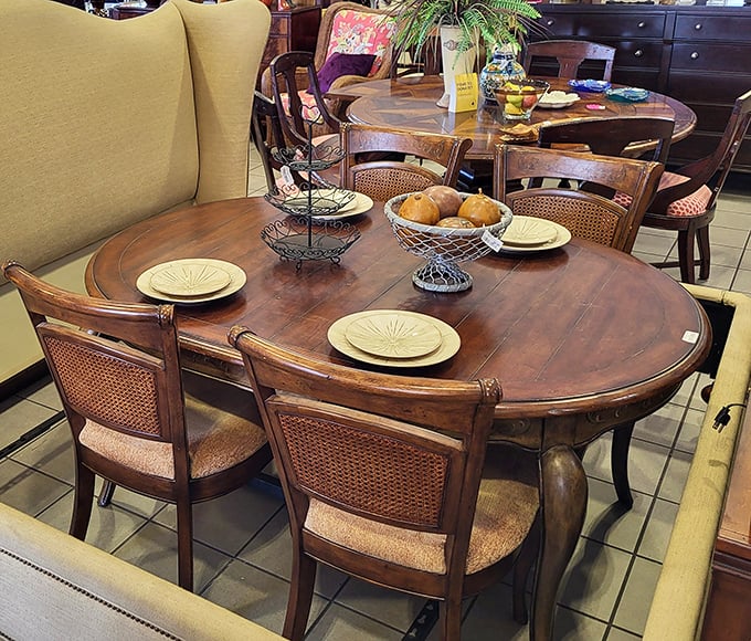 This dining set isn't just furniture&mdash;it's the future home of holiday meals, homework sessions, and those late-night conversations that solve all the world's problems.