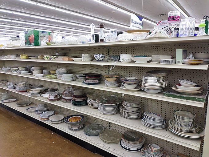 Plate paradise! Mismatched china tells more interesting dinner party stories than matching sets ever could. Mix, match, and create conversation starters.