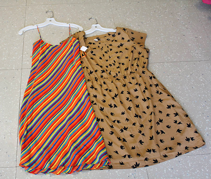 Summer fashion finds! These colorful dresses are ready for their second act at backyard barbecues and farmers market adventures.