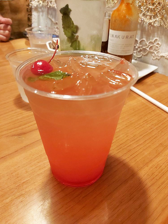 This isn't just a drink&mdash;it's a vacation in a glass. That cherry on top isn't garnish; it's the exclamation point on a liquid sentence of refreshment.