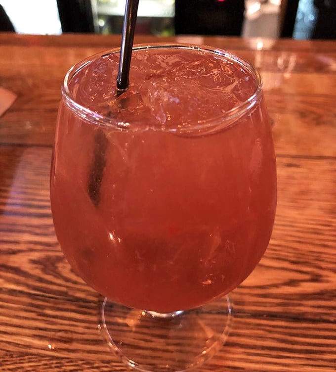 This isn't just a cocktail&mdash;it's liquid amber catching the light like a sunset in a glass. The kind of drink that makes conversation flow easier.