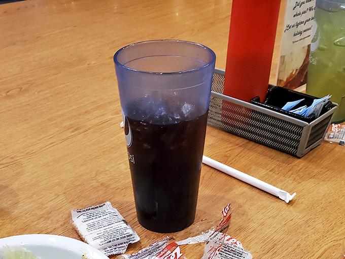 The humble soda &ndash; faithful companion to every diner meal since time immemorial. Ice cold and bottomless, just as nature intended.