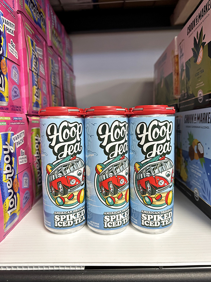 Even the beverage selection shows personality &ndash; Hoop Tea cans bringing a splash of beachy nostalgia to Pennsylvania snack time.