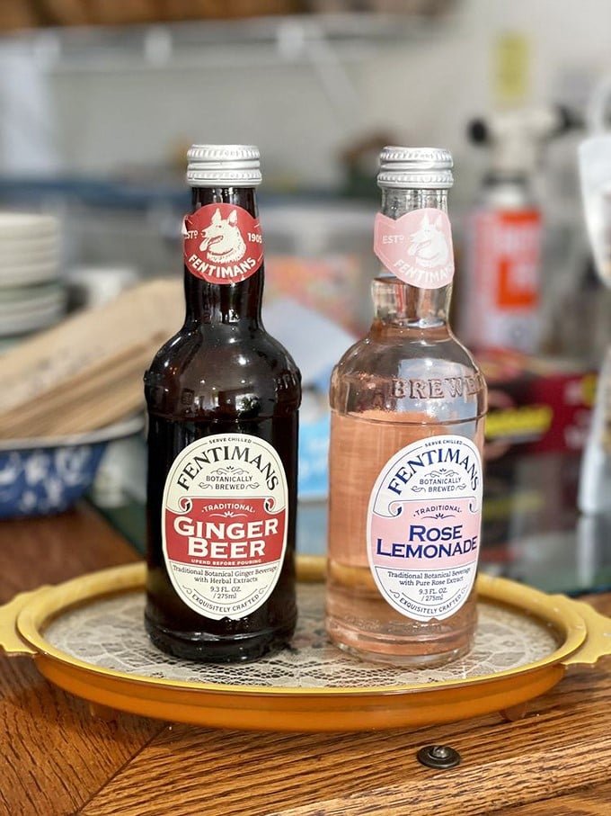 Fentiman's botanically brewed beverages&mdash;the perfect companions to pastry indulgence. Rose lemonade and ginger beer: fancy without the fuss.