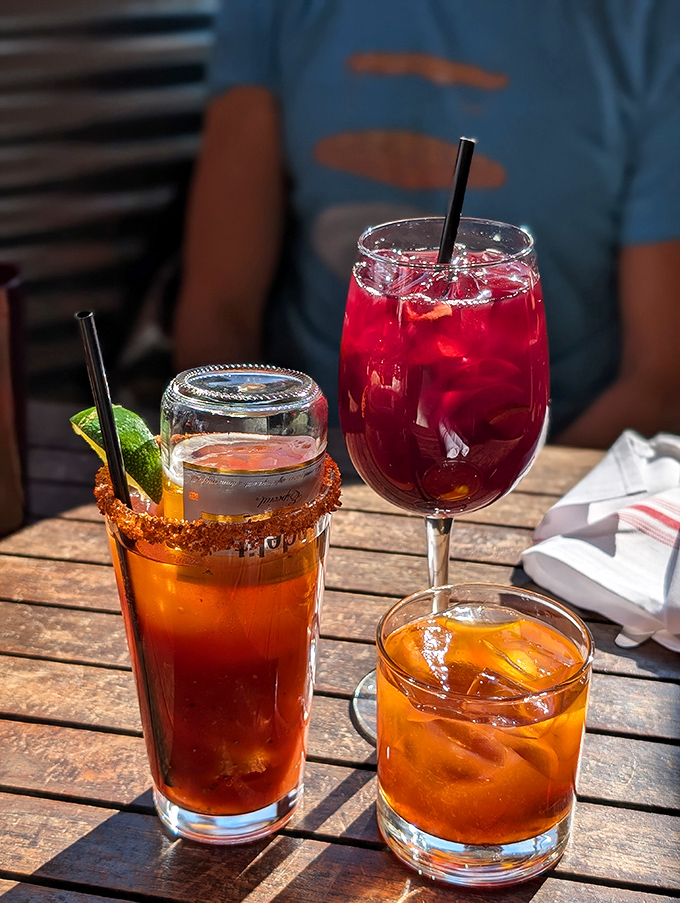 Cocktails that don't just complement seafood&mdash;they compete for your attention with vibrant colors and garnishes that practically demand a selfie.