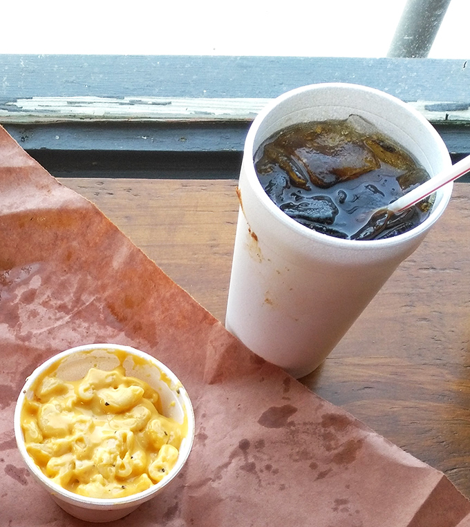 A simple cup of soda and mac and cheese &ndash; proof that sometimes the supporting actors deserve just as much applause as the headliners.