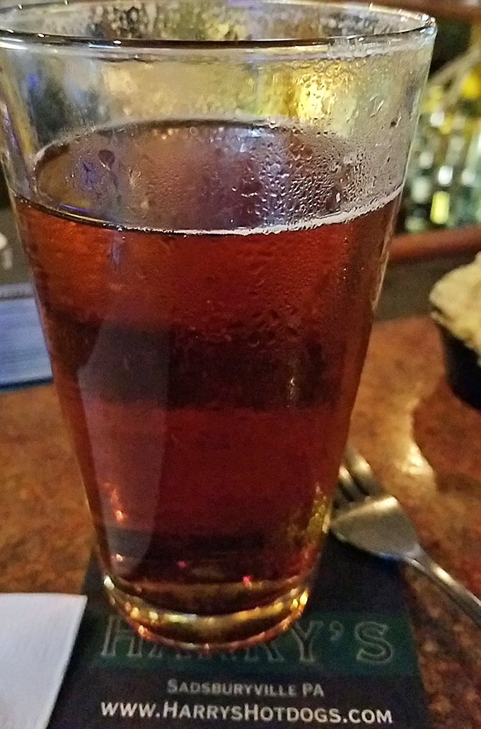 Even the beverages at Harry's come with a side of local pride &ndash; served on coasters that remind you exactly where this flavor memory is being made.