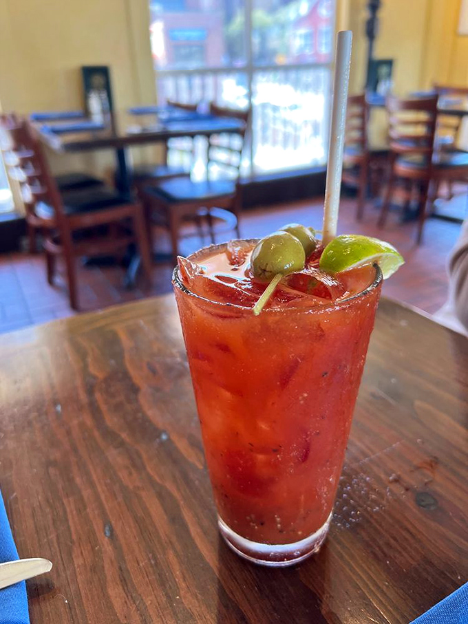 That Bloody Mary isn't just a drink&mdash;it's a spicy, tangy appetizer in a glass that's plotting to steal the show from your actual meal.