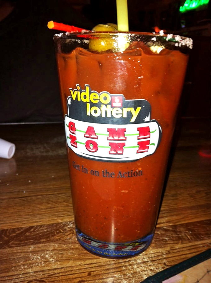 Their Bloody Mary comes with enough garnishes to count as a small appetizer. The perfect hair-of-the-dog remedy after a night at the Round-Up. 