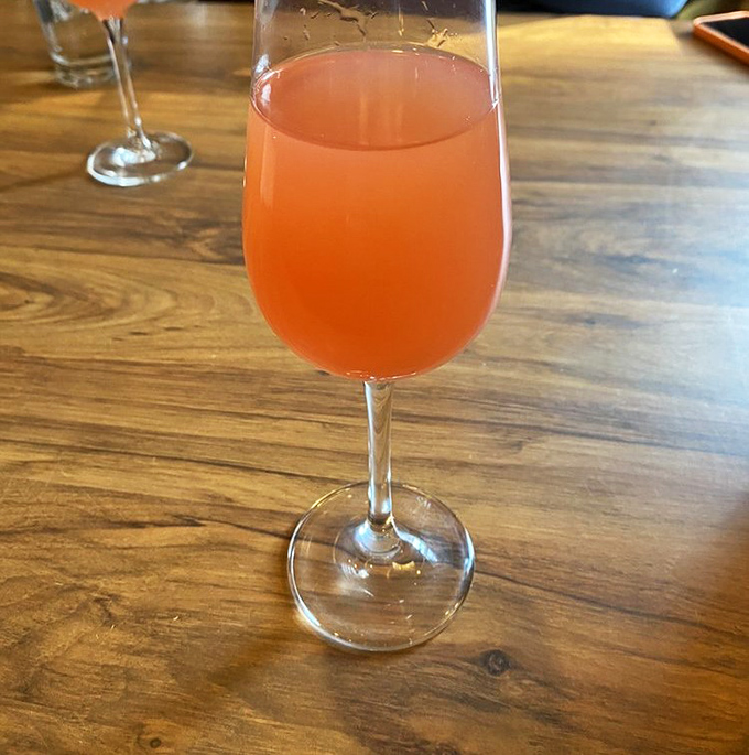 A sunset in a glass &ndash; this refreshing cocktail isn't just a drink, it's a vacation for your taste buds after a long Ohio workweek.