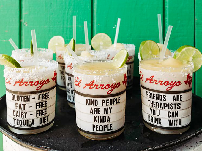 El Arroyo's margaritas come with both a salt rim and a side of wisdom&mdash;proving that sometimes the best therapy is tequila-based.