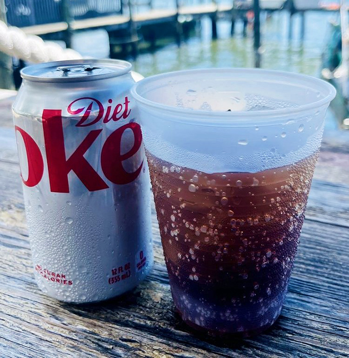 Keeping it simple. Even the beverages at Star Fish Company embrace the laid-back vibe&mdash;a cold soda on a weathered dock is pure Florida bliss.