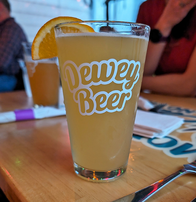 An Orange Crush in a Dewey Beach glass&mdash;summer in liquid form, with just enough vitamin C to count as health food.