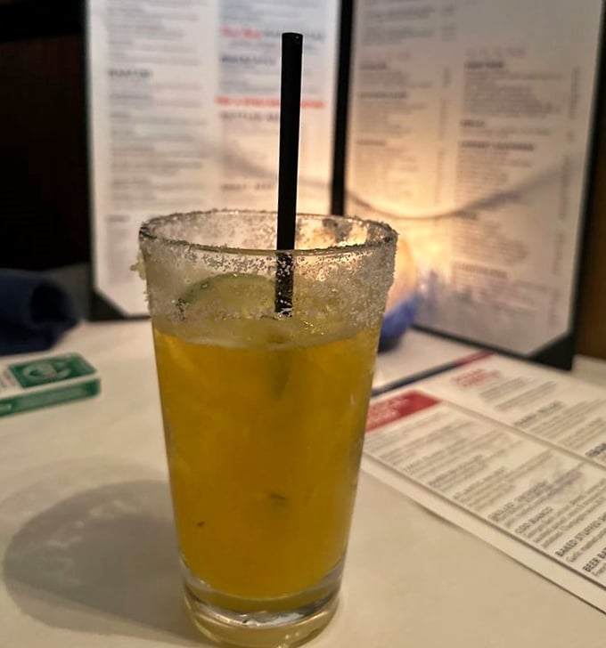 This isn't just a cocktail&mdash;it's liquid sunshine with a salt rim, designed to complement seafood better than any wingman ever could.