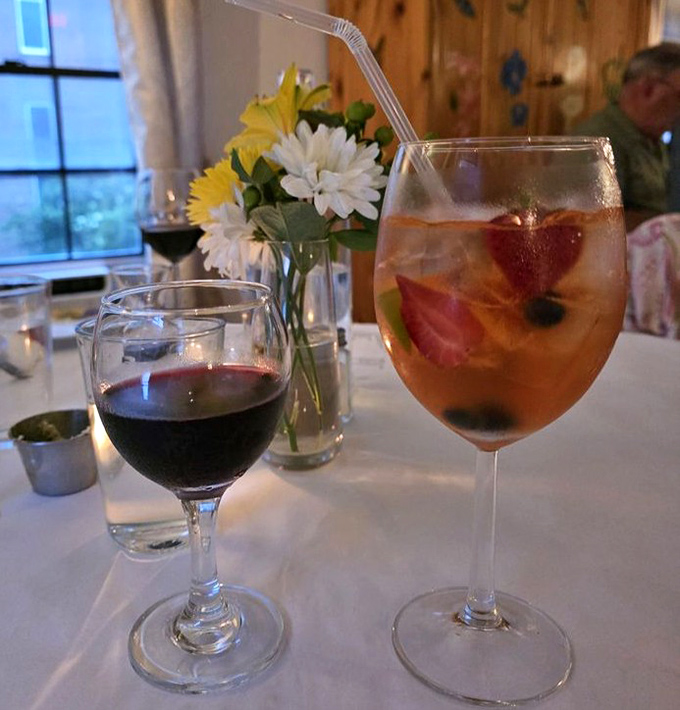 Wine and cocktails that look fancy enough for special occasions but priced for "just because it's Tuesday."