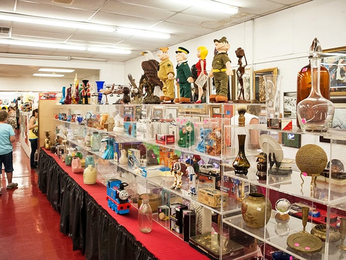 A museum where you can actually take the exhibits home. That sailor figurine has stories that would make Hemingway blush.