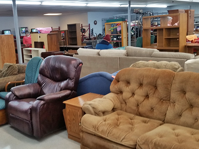 The furniture department&mdash;where that perfect recliner waits patiently for someone to recognize its true potential as your next nap headquarters.
