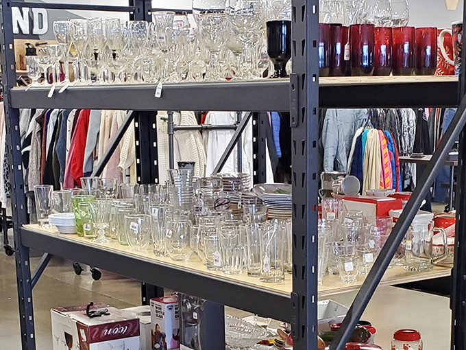 Crystal and glassware that would make your grandmother proud. Imagine the dinner parties these pieces have seen&mdash;and the ones they'll host in your home.