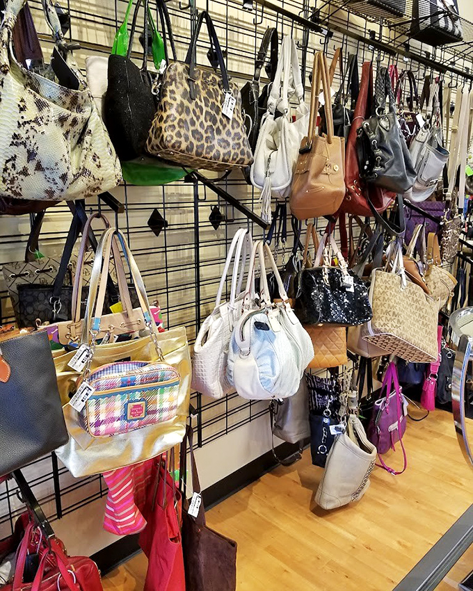 Handbag heaven exists, and it's hanging right here in Fishers &ndash; designer dreams at prices that won't require explaining to your accountant.