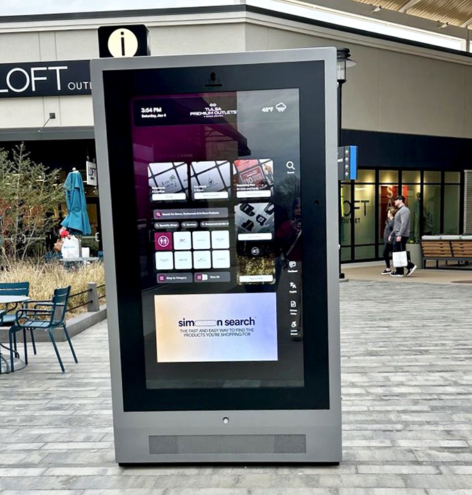 The future of shopping is here—interactive directories that help you locate that elusive Kate Spade bag without developing explorer-level navigation skills.