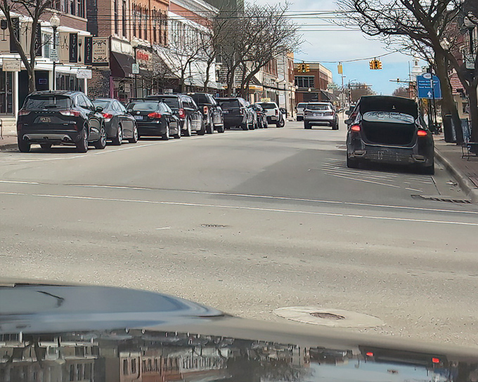 Alpena's historic district offers angle parking&mdash;a small-town luxury that big city folks would trade their subway passes for.