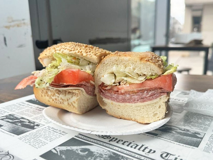 The Italian hoagie brings its A-game with layers of meat, cheese, and veggies&mdash;proof that Shay's sandwich mastery extends beyond the cheesesteak realm.