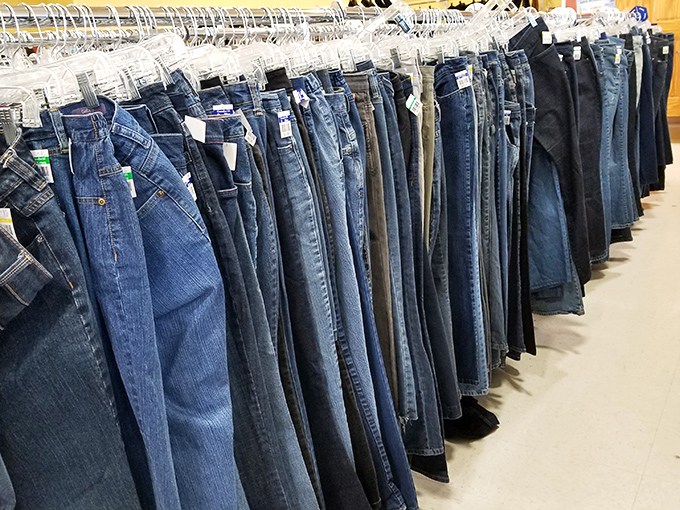 Denim democracy at its finest&mdash;these jeans have waited patiently to become your next "how much? really?!" conversation starter.