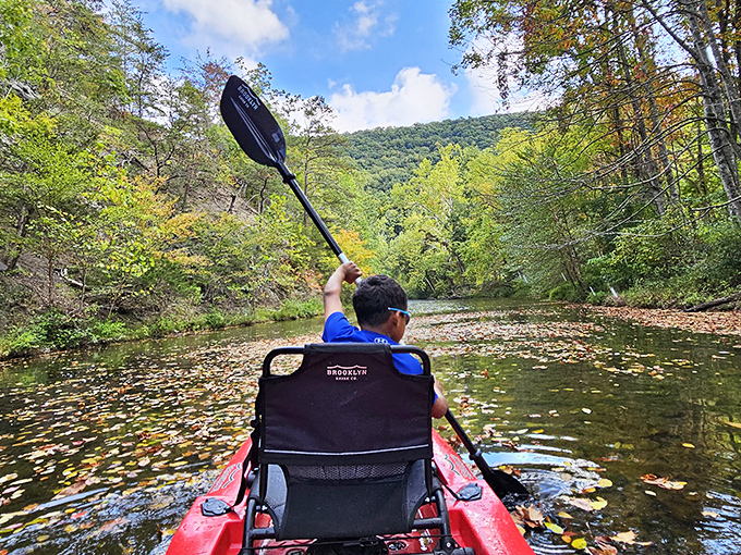 Paddling beneath history adds perspective. From this angle, you realize the bridge isn't just crossing water&mdash;it's connecting centuries.