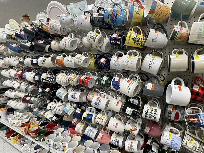 Coffee mug paradise offers enough variety to satisfy every personality, from quirky quotes to classic designs.