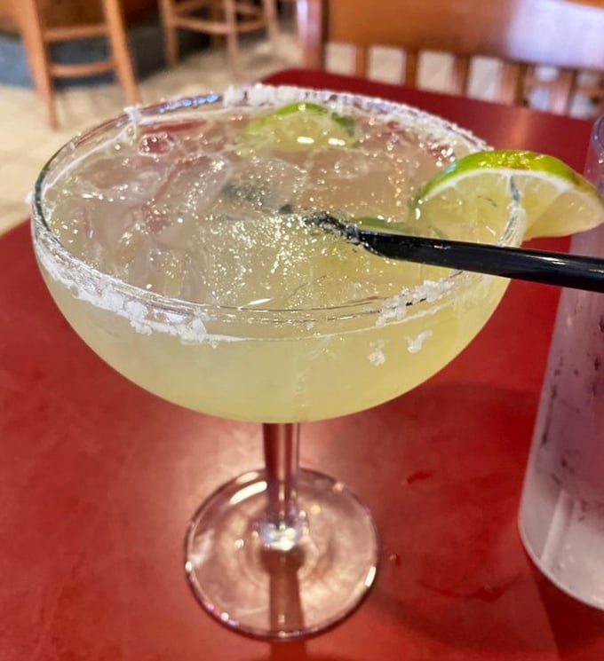 This margarita isn't just a drink, it's a vacation in a glass &ndash; salt-rimmed, lime-kissed, and ready to turn your Tuesday into a fiesta.