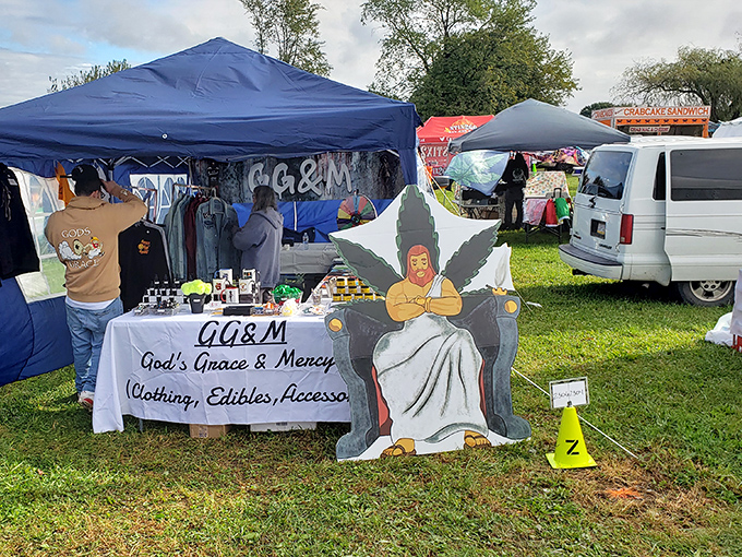 Outdoor vendors transform the grounds into Pennsylvania's answer to a European street market.