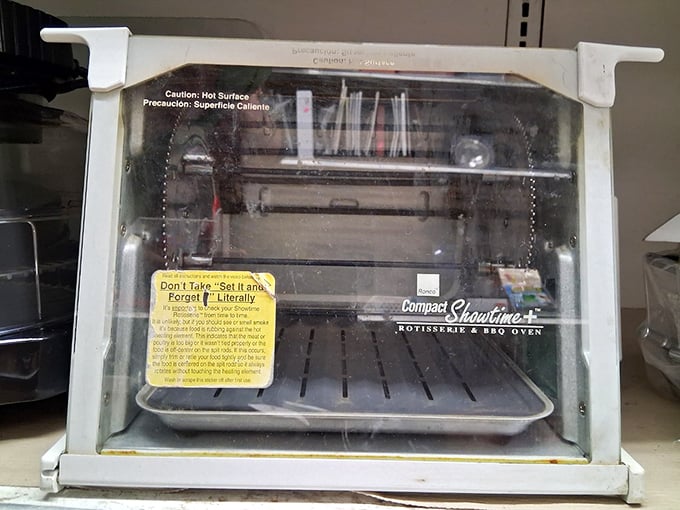 "Set it and forget it!" This compact rotisserie might be the Ron Popeil-approved kitchen gadget your countertop has been missing.