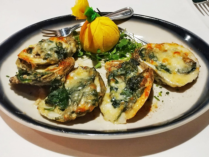 Oysters Rockefeller that are dressed better than most people at the opera&mdash;rich, decadent, and worth every indulgent bite.