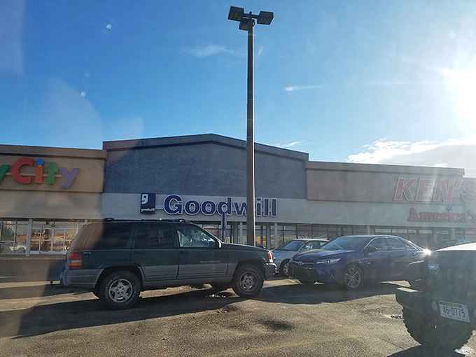 Even from the parking lot, you can feel the magnetic pull of potential bargains waiting just beyond those doors.