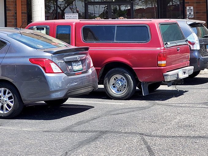 The parking lot fills early on weekend mornings, as savvy shoppers know the early bird catches the vintage vinyl record.