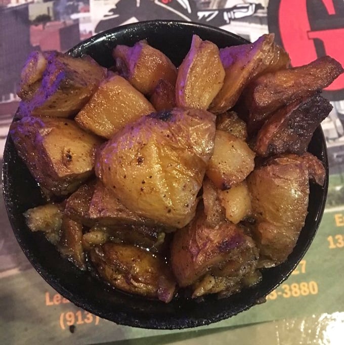 These potatoes have clearly been hanging out with the right crowd&mdash;smoke-infused and seasoned to perfection, they've absorbed all the best barbecue lessons.