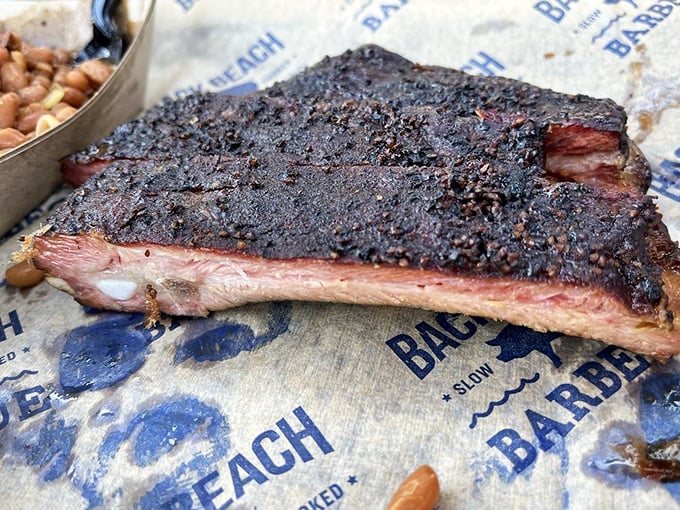 These ribs have the perfect bark&mdash;not the tree kind, the magical crust that forms when smoke, spice, and time work their collaborative magic.